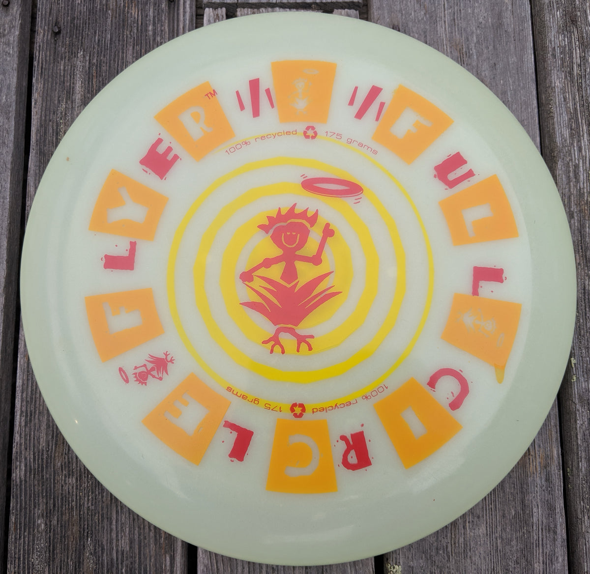 THE ORIGINAL FULL CIRCLE FLYER 175gm glow ultimate disc | Funn & Frolic ...